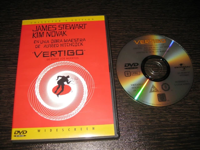 VERTIGO DVD JAMES Stewart Kim Novak EUR 24,60 - PicClick FR