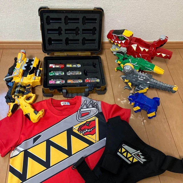 POWER RANGERS ZYUDEN Sentai Kyoryuger DX Gaburevolver Zyudenchi Case ...