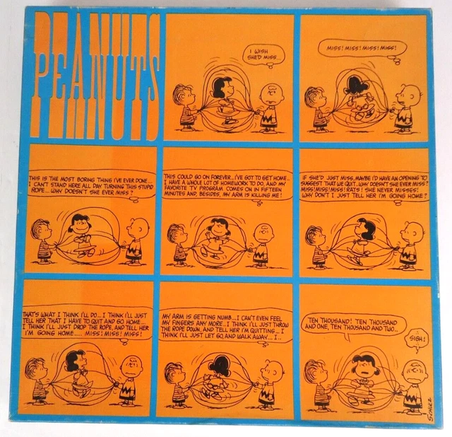 VINTAGE 1000 PIECE Peanuts Comic Strip Giant Family Jigsaw Puzzle £92. ...