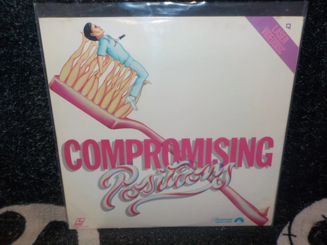COMPROMISING POSITIONS LASERDISC LD Susan Sarandon Raul Julia Free Ship ...