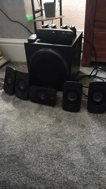 SURROUND SOUND LOGITECH z906 5.1 speaker system £198.32 - PicClick UK