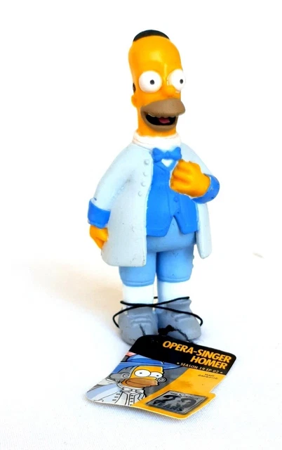 THE SIMPSONS 20TH Anniversary Collector Figure Opera-Singer Homer 2009 ...