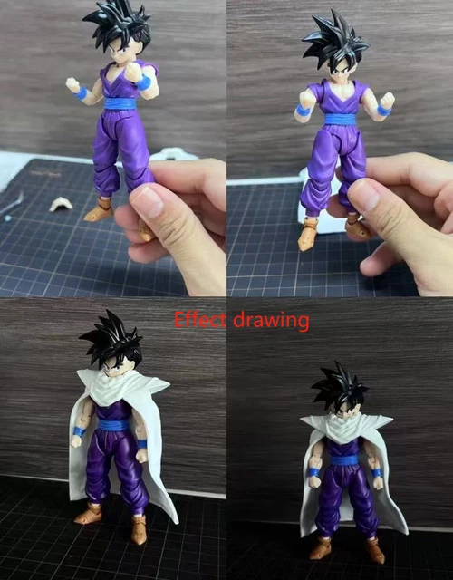 CUSTOM DRAGON BALL z S.H.Figuarts gohan Head kit 3.0（No body） $59.00 ...