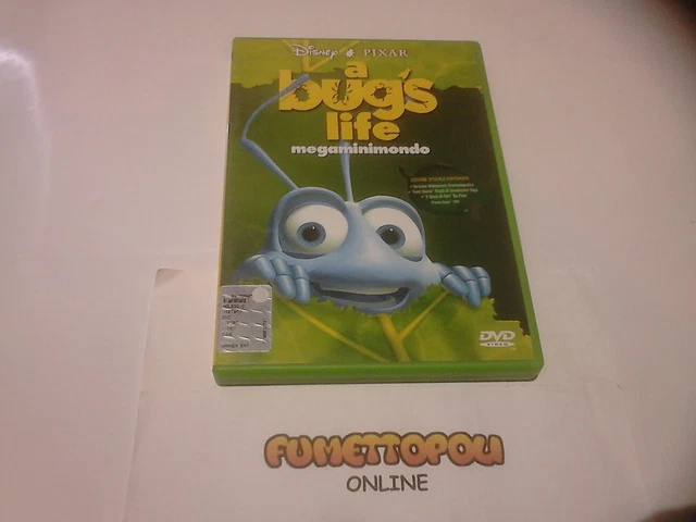 A BUG'S LIFE Megaminimondo DVD Disney PIXAR Warner Z8 Widescreen Usato ...