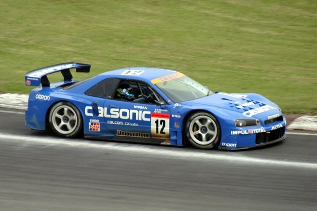 TAMIYA NISSAN GT-R R34 Calsonic Skyline 2003 model kit 1/24 24272 RARE ...