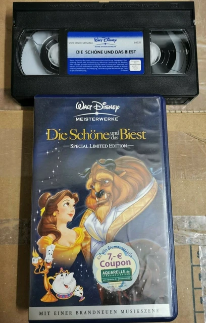 VHS WALT DISNEY " DIE SCHÖNE UND DAS BIEST " Special Limited Editon - Rarität EUR 7,30 - PicClick FR