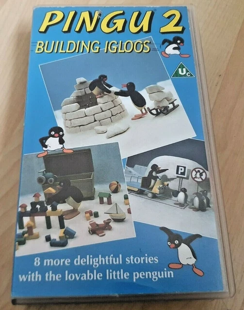 PINGU 2 - Building Igloos - Bbc - Vhs Video £8.45 - PicClick UK