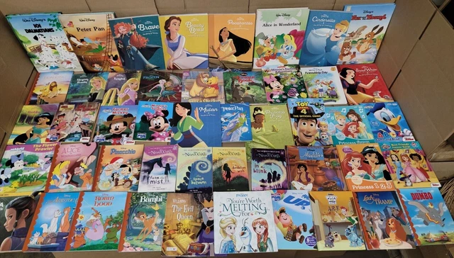 LOT OF 20 Walt Disney Popular Cartoon Children Picture Kids Books - MIX ...