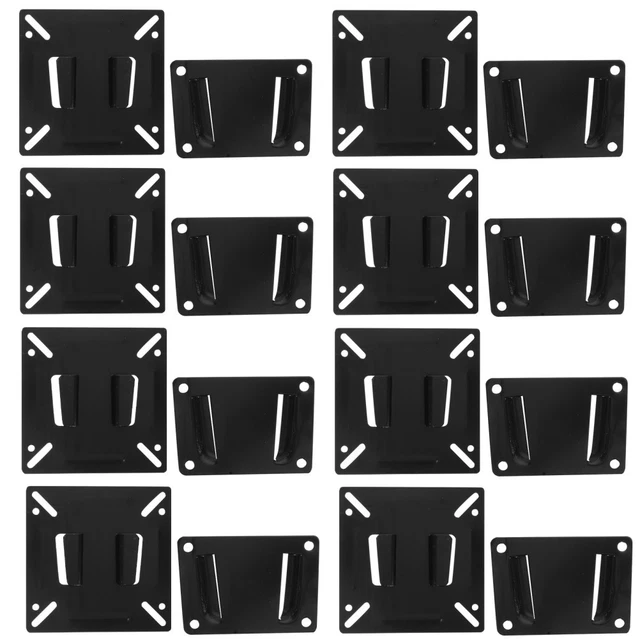 8 PCS FLOATING Shelf Bracket Heavy Duty Computer Screen Wall Mount £49. ...