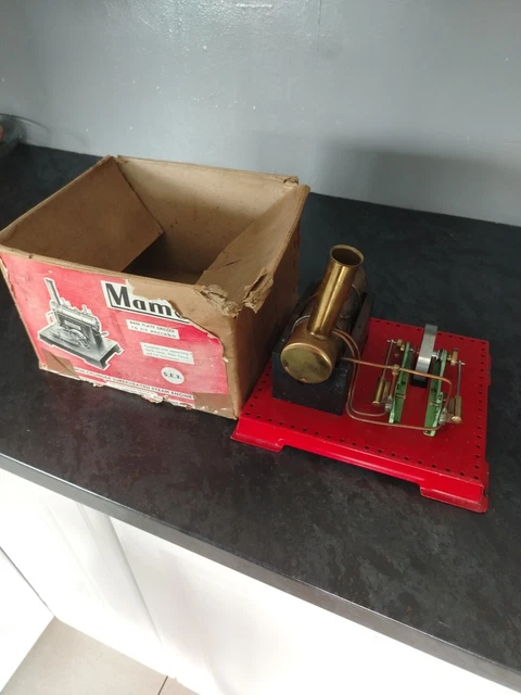BOXED MAMOD SE3 Superheated Twin Cylinder Stationary Steam Engine ...