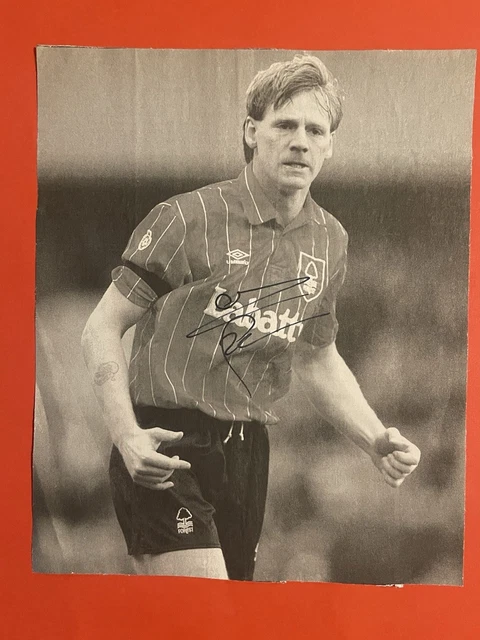 STUART PEARCE - Nottingham Forest Fc Signed Picture £3.28 - PicClick UK