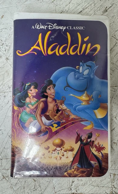 ALADDIN WALT DISNEY Classic Black Diamond Edition VHS Tape Used £4.46 ...