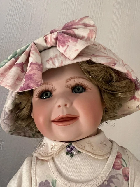 PORZELLANPUPPE HAMILTON COLLECTION Chelsea 1994 No.1420 K EUR 40,00 ...