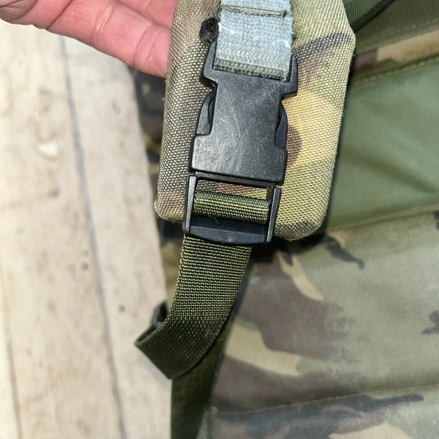 BRITISH ARMY PLCE DPM IRR BERGAN BERGEN 120l RUCKSACK Long back £30.00 ...
