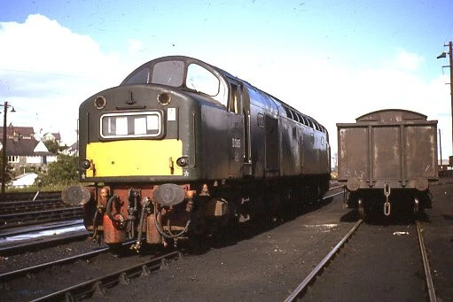 ORIGINAL COLOUR SLIDE of D365 BR class 40 diesel loco £4.99 - PicClick UK