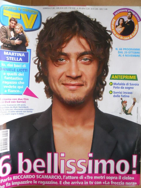 Tv Sorrisi E Canzoni N 44 2005 Riccardo Scamarcio Martina Stella [d13