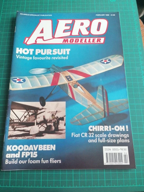 AERO MODELLER February 1990 British Monthly Model Aircraft Magazine (3 ...