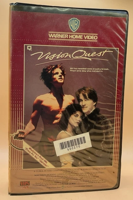 VISION QUEST VHS 1985 Warner Home Video Clamshell **Buy 2 Get 1 Free ...
