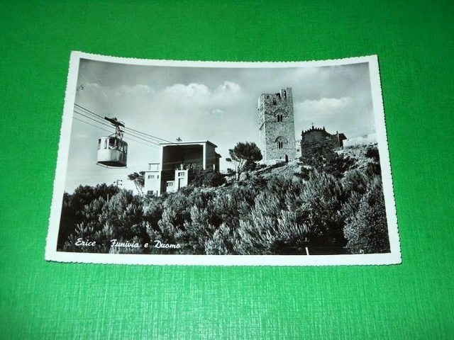 CARTOLINA ERICE - Funivia e Duomo 1961. EUR 7,99 - PicClick FR