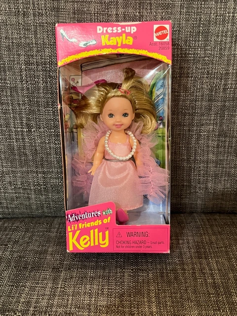 VINTAGE MATTEL BARBIE Doll Lil Friends Of Kelly Dress Up Kayla 20859 ...