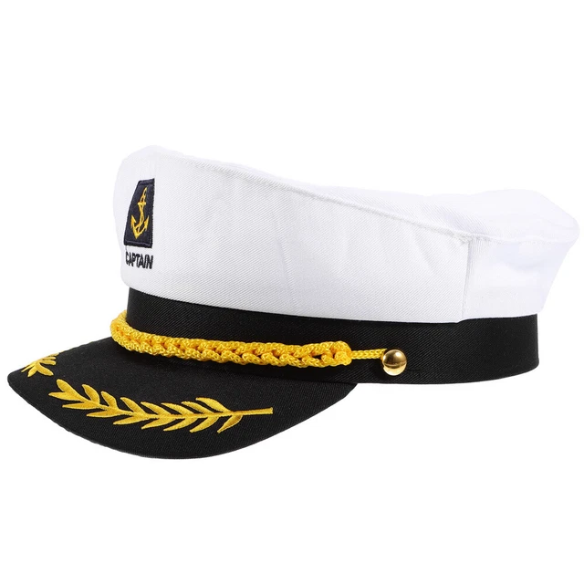 SAILOR CAPTAIN HAT Kids Accessories Small Childs Captains Men and Women ...