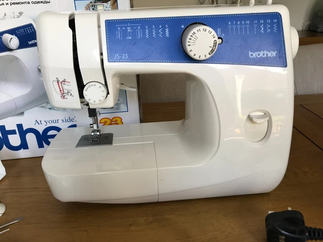 BROTHER JS-23 SEWING Machine, complete with original box and ...