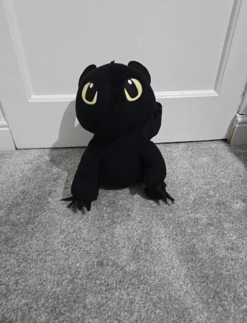 HOW TO TRAIN Your Dragon Toothless Teddy Plush Toy From Dreamworks ...