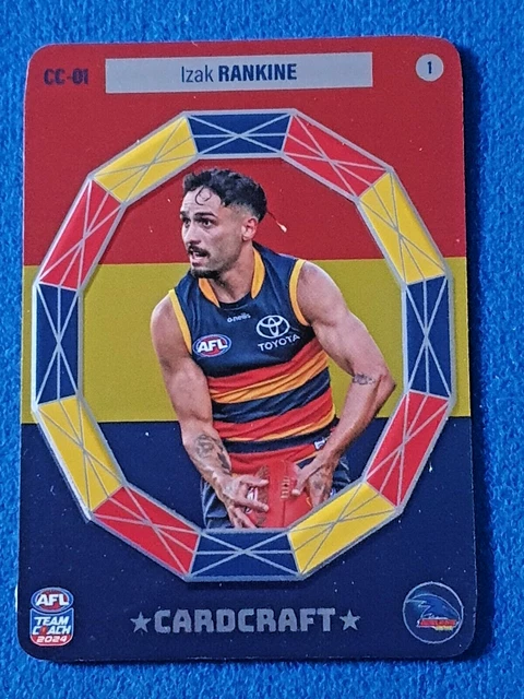 2024 AFL TEAMCOACH [CARD CRAFT] - CC-01 [1] Izak RANKINE (ADELAIDE ...