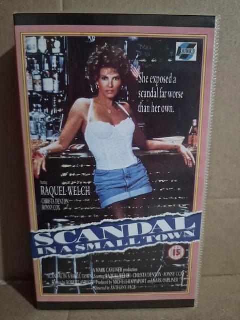 SCANDAL IN A Small Town VHS Video Tape Raquel Welch £6.99 - PicClick UK
