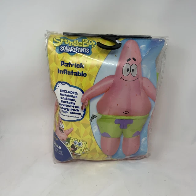 SPONGEBOB SQUAREPANTS PATRICK Star Inflatable Child Halloween Costume ...