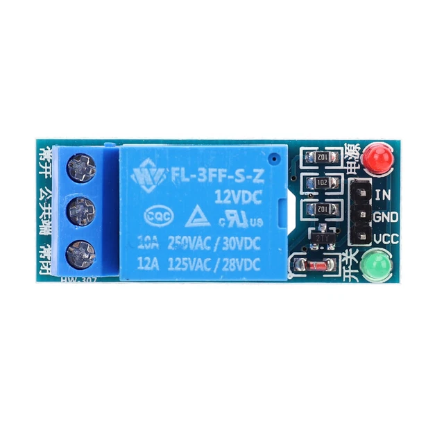 5V 12V 24V Relay Board with Optocoupler Isolation for Arduino DIY (12V ...