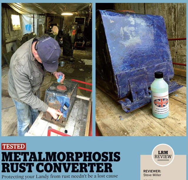 RUST KILLER CORROSION stopper Metalmorphosis 1 litre works on all rusty ...