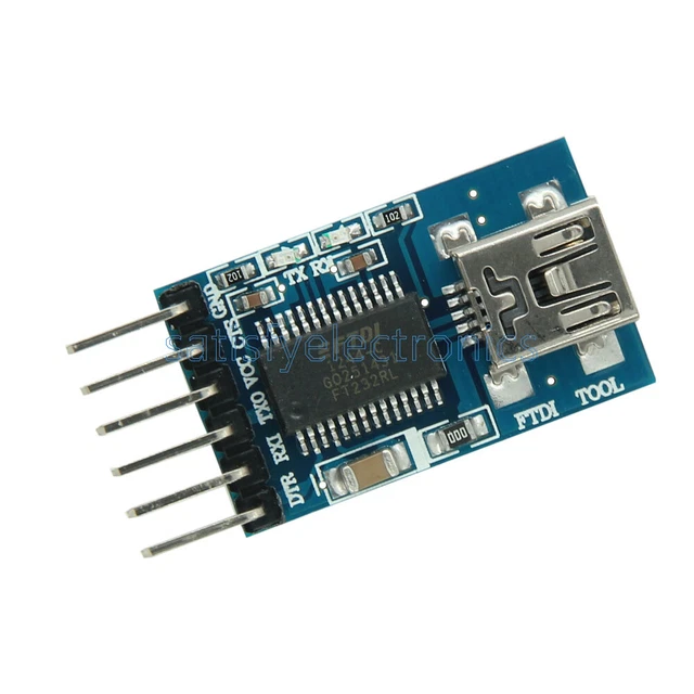 FT232RL USB TO Serial adapter module USB TO RS232 Max232 for Arduino ...
