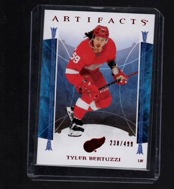 2022-23 ARTEFACTS DECK Supérieur Tyler Bertuzzi Ruby Parallel #239/499 ...