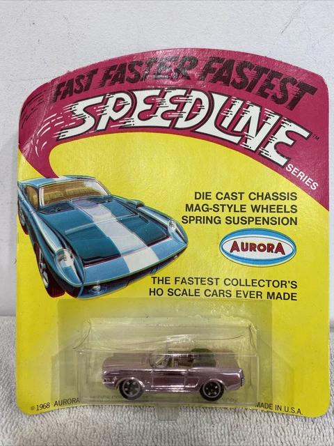 AURORA CIGAR BOX Speedline Convertible '64 Mustang Pink $75.00 - PicClick