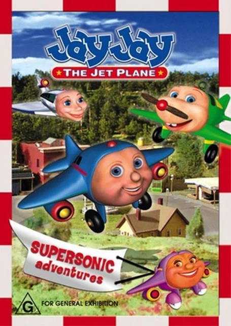 JAY JAY - The Jet Plane - Supersonic Adventures DVD Brand New Sealed R4 ...