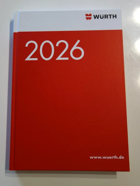 WÜRTH BUCHKALENDER 2026 EUR 12,00 - PicClick DE