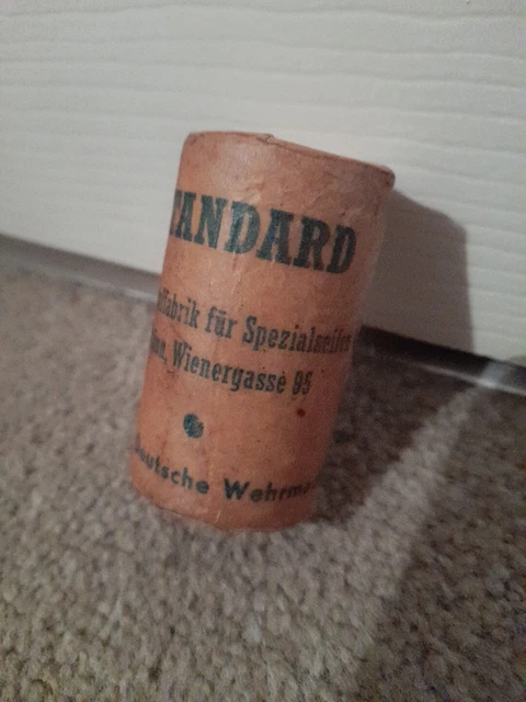 WW2 GERMAN WEHRMACHT Shaving Soap Original In Packaging. £20.00 ...