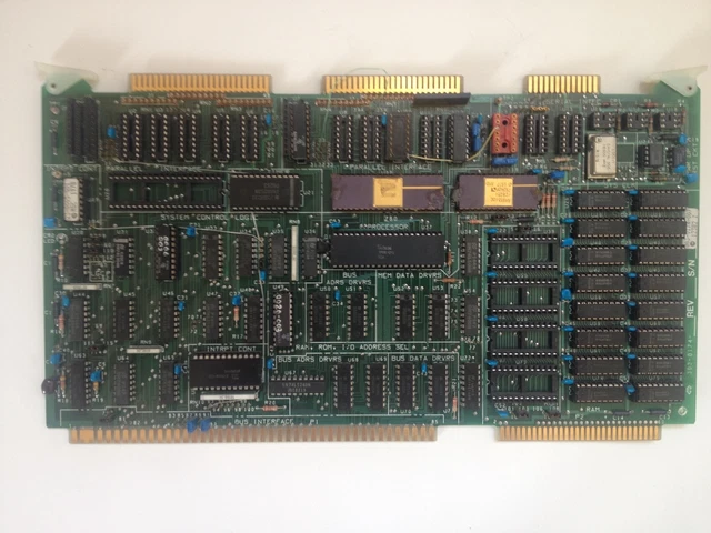 MULTIBUS Z80-A CPU Large Bus Board P/N 303-0174-007 - ships worldwide ...