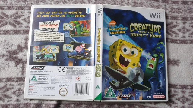 SPONGEBOB SQUAREPANTS CREATURE from The Krusty Krab - Nintendo Wii ...