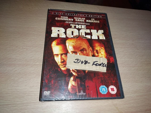 THE ROCK [DVD] sean connery nicolas cage 2 disc uk dvd new sealed £7.99 ...