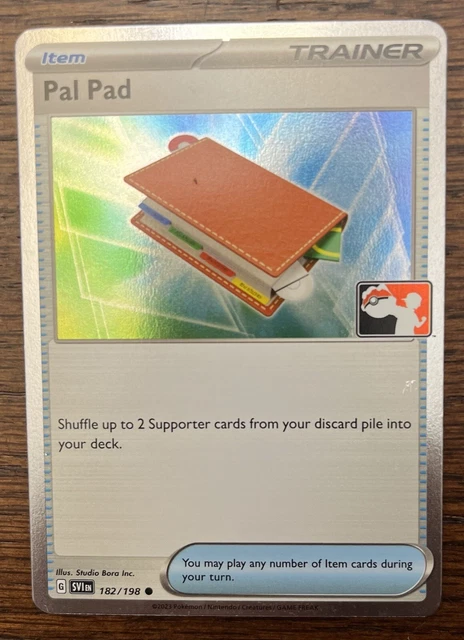 POKEMON TCG PAL Pad Holo Prize Pack Stamp #182/198 Sword And Shield ...