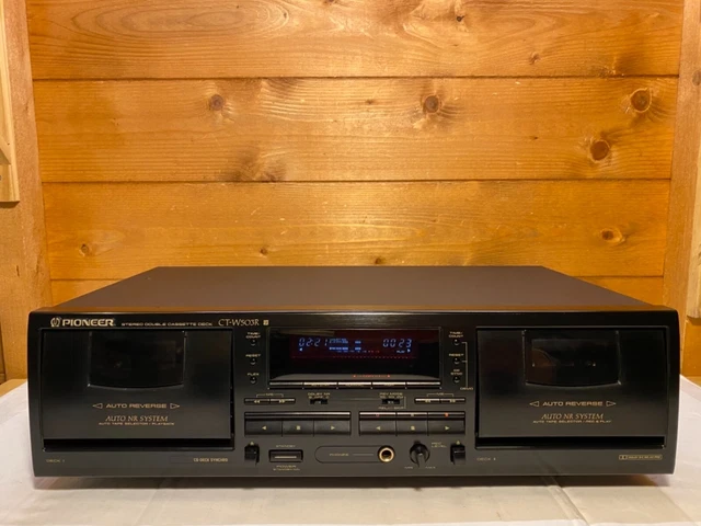 PIONEER CT-W650R STEREO Double Cassette Deck Recorder £40.00 - PicClick UK