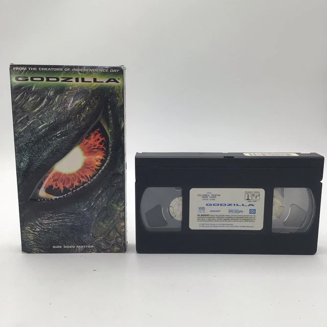 VINTAGE RARE GODZILLA VHS Tape Classic Monster Movie Collectible £14.19 ...