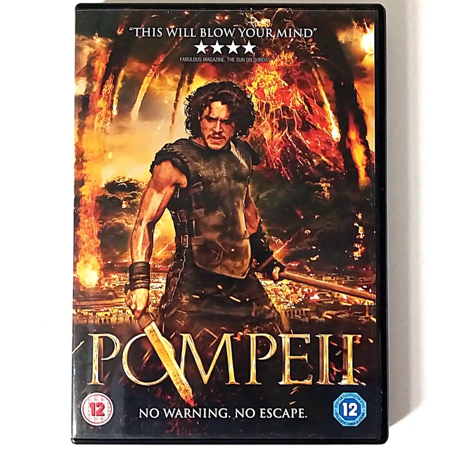 POMPEII (DVD, 2014 Columbia Tristar) Kit Harington, Carrie-Ann Moss £3. ...