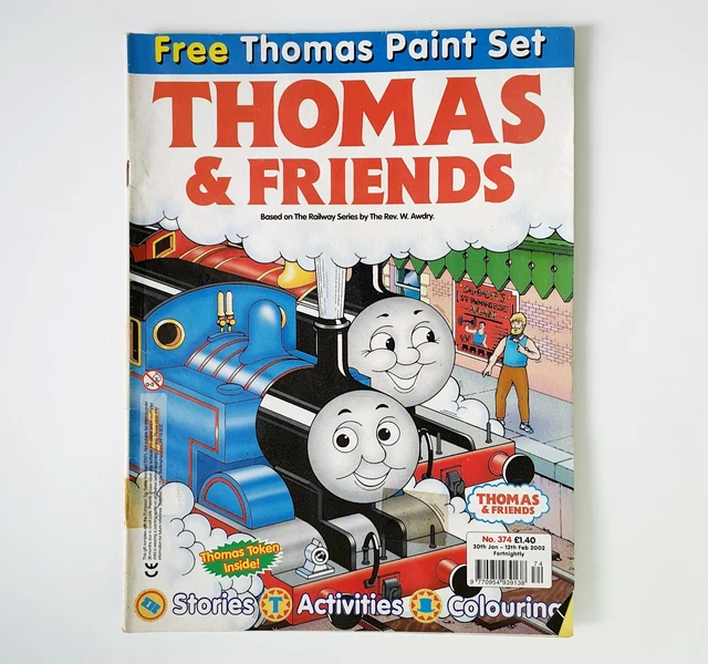 THOMAS THE TANK Engine & Friends Magazine Issue 374 Comic 2002 £14.99 ...