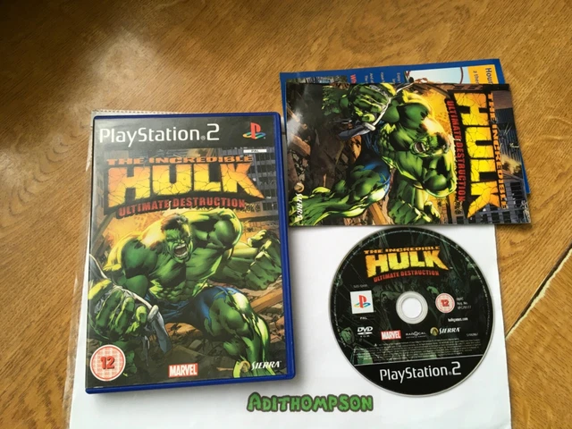 THE INCREDIBLE HULK ultimate destruction game ps2 sony playstation 2 £12.99 - PicClick UK