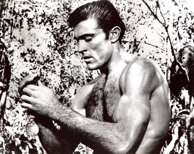MIKE HENRY SHIRTLESS MUSCLE TARZAN beefcake torso photo (72) £11.12 ...