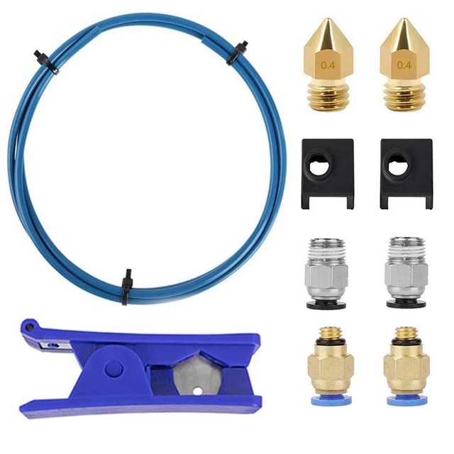 KIT STAMPANTE 3D con Tubo Bowden per Premium XS, Tagliatubi in PTFE, Racco2531 EUR 10,22 ...