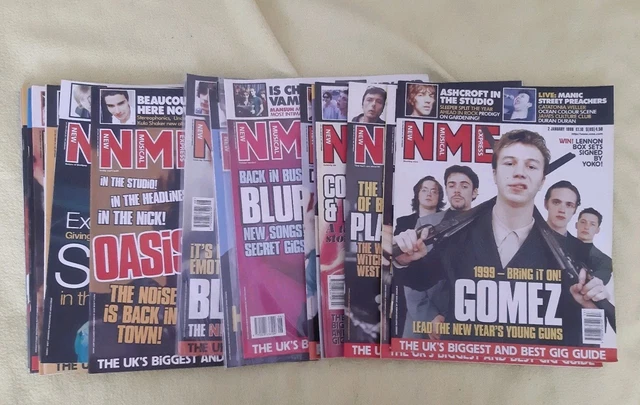 17 X NME Magazines New Musical Express 1999 2nd Jan - 24th April ...